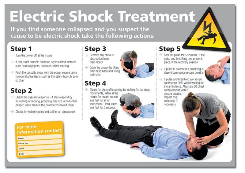 Online First Aid Training & Certification for Electric Shock